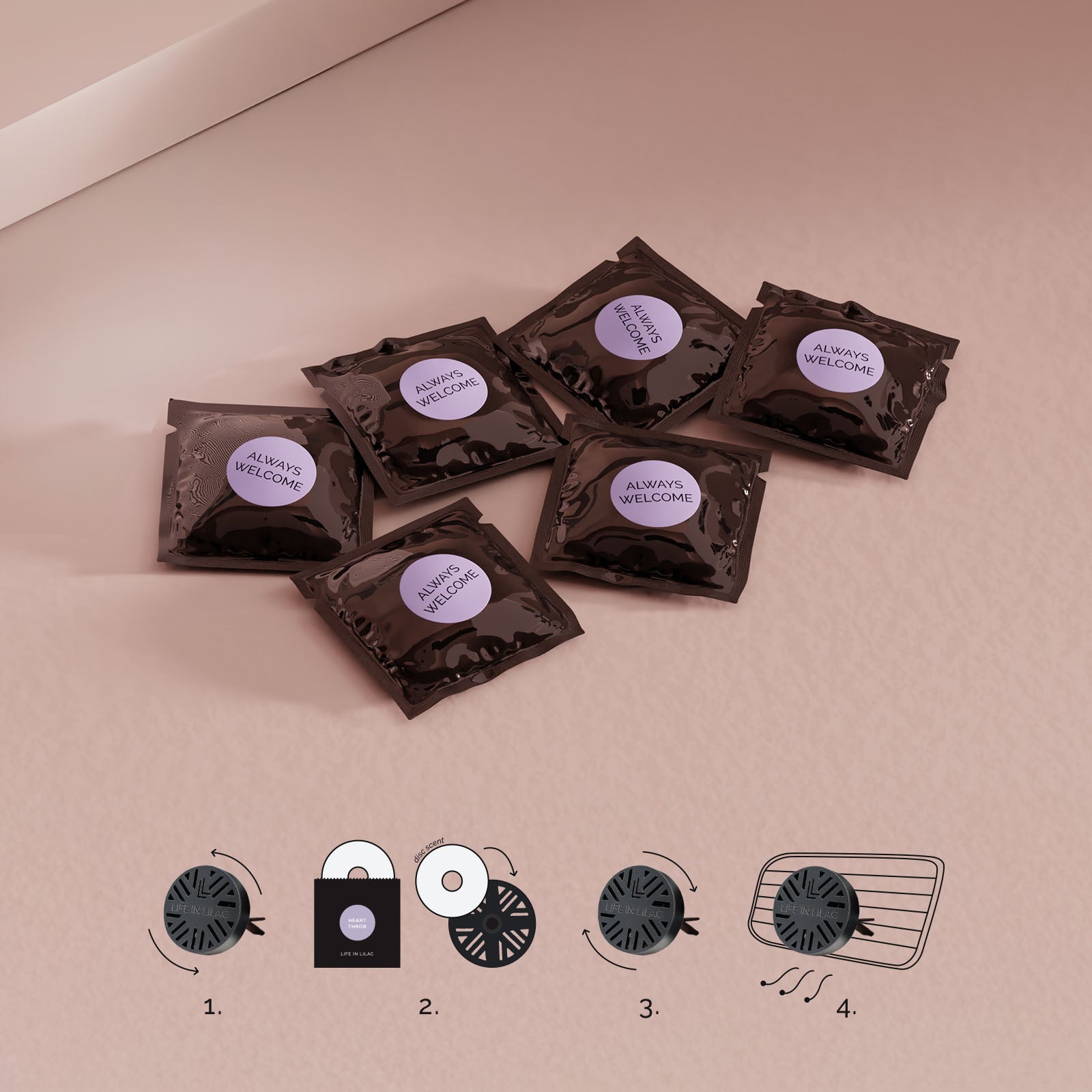 Always Welcome Car Fragrance Kit Refill – Life in Lilac