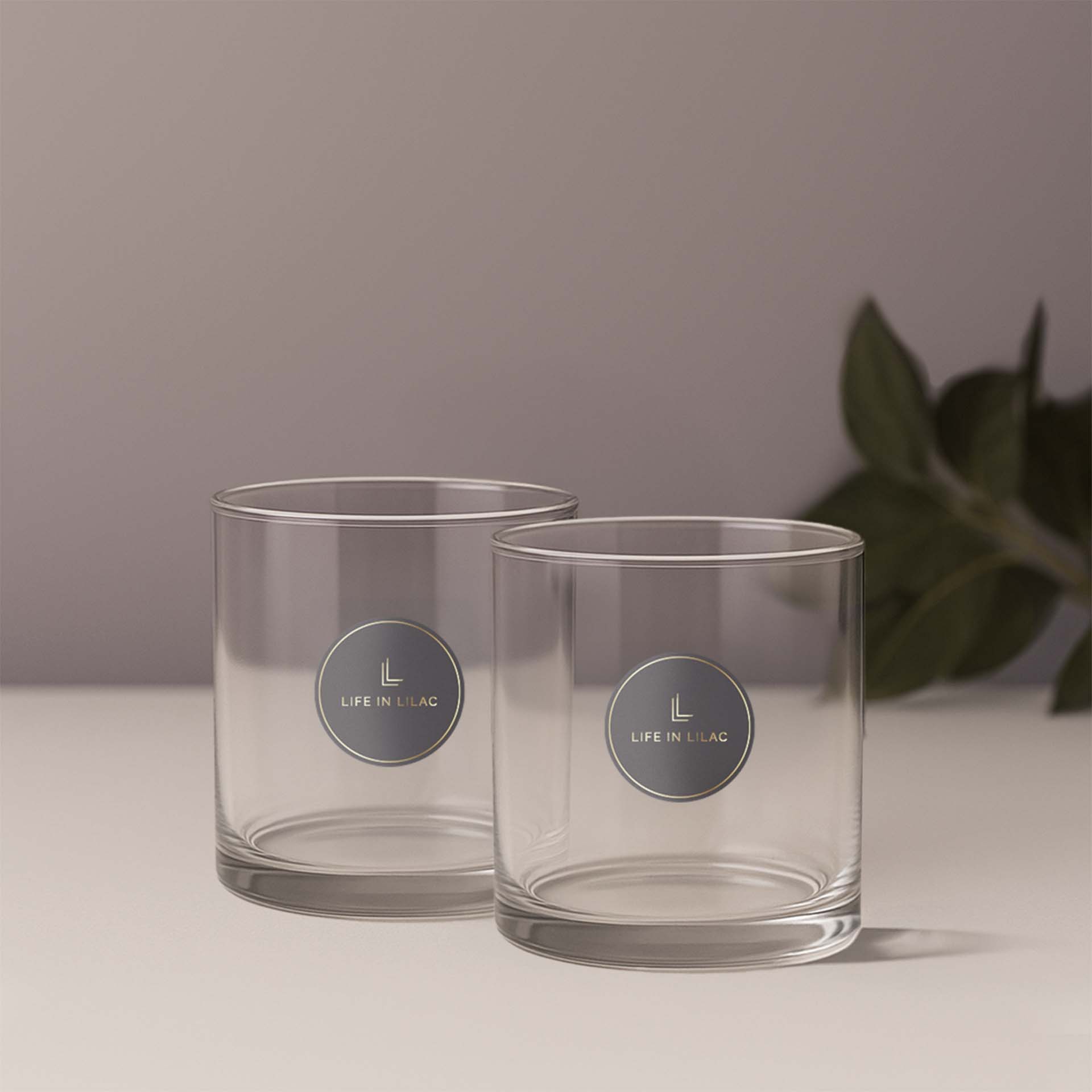 Transparent Jar Bundle – Life in Lilac