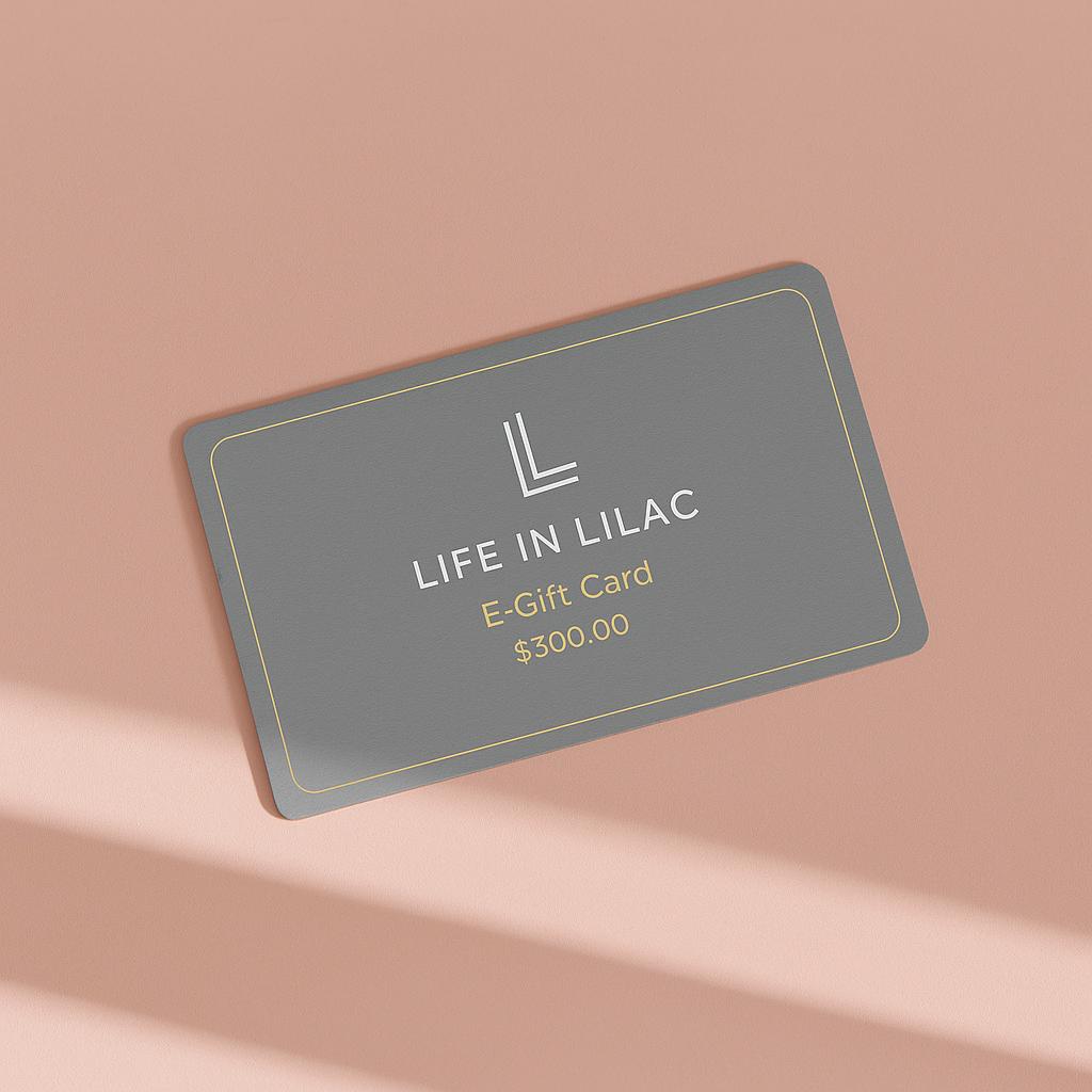 $300 gift card – Life in Lilac